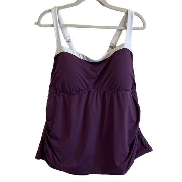 Jantzen | Swim | Jantzen Womens Color Blocked Crossback Tankini Sultana ...